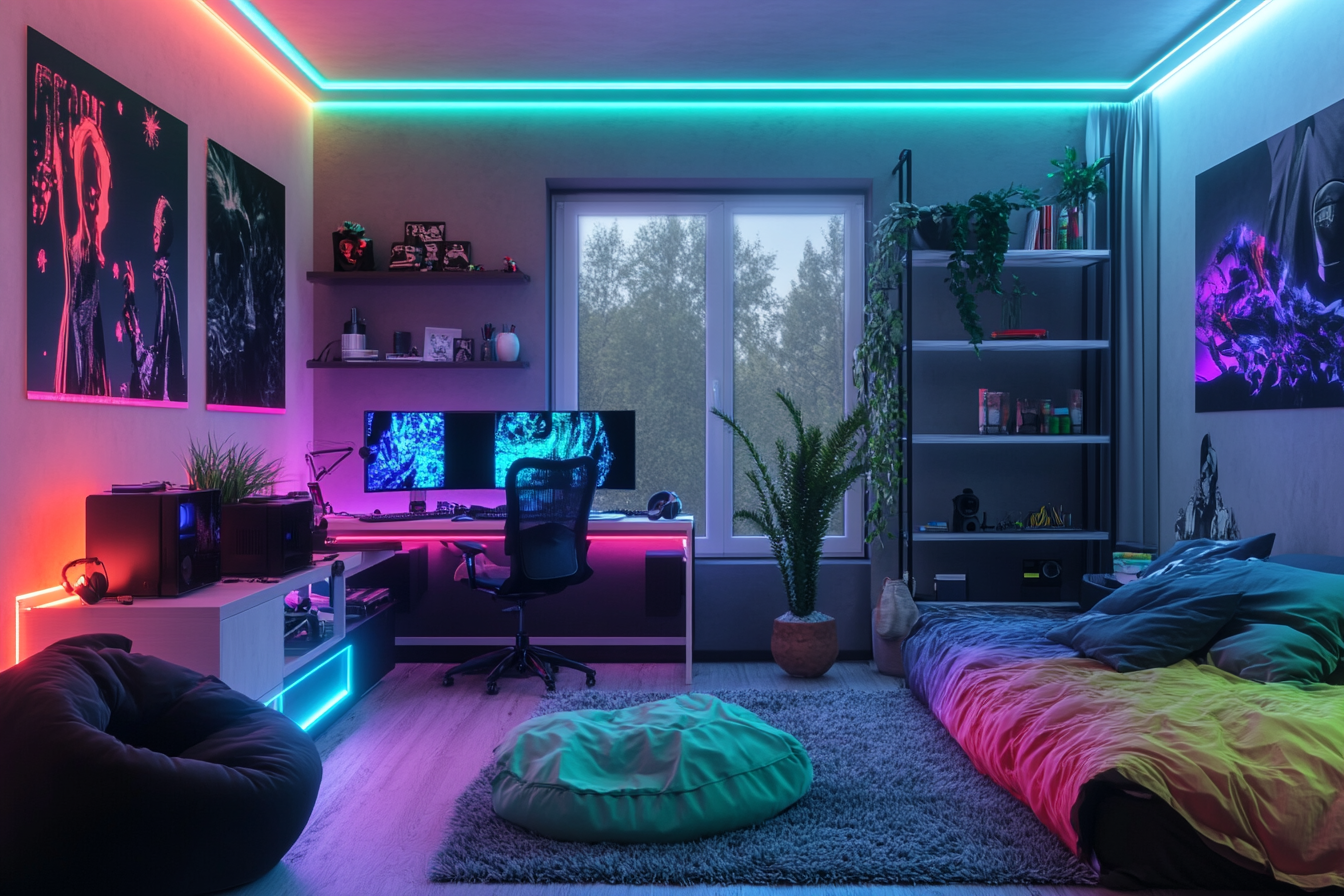 Jugendzimmer Led Beleuchtung Zimmer